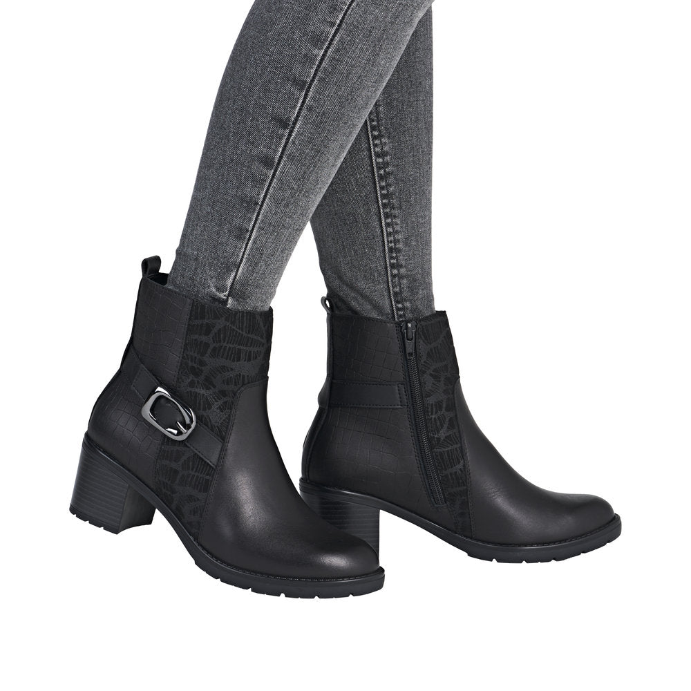 Ghete Dama Piele Naturala Remonte RIEK D2A75 – amely.ro
